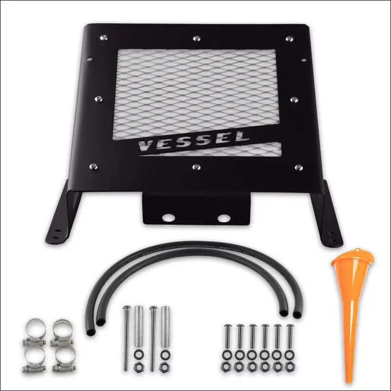 Low profile radiator relocation kit 2007-2013 honda – Must Be Nice Customs