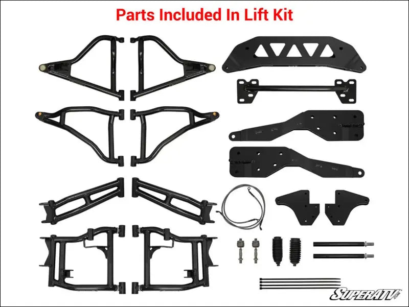 Superatv polaris rzr 900/rzr s 900 high clearance – Must Be Nice Customs