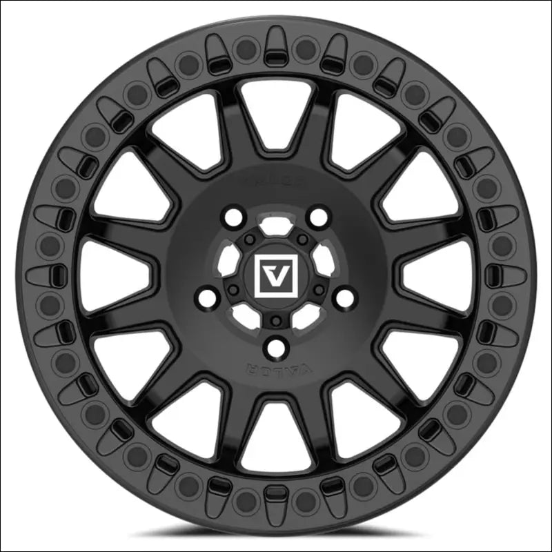 Valor off-road v09 beadlock - satin black - asa – Must Be Nice Customs